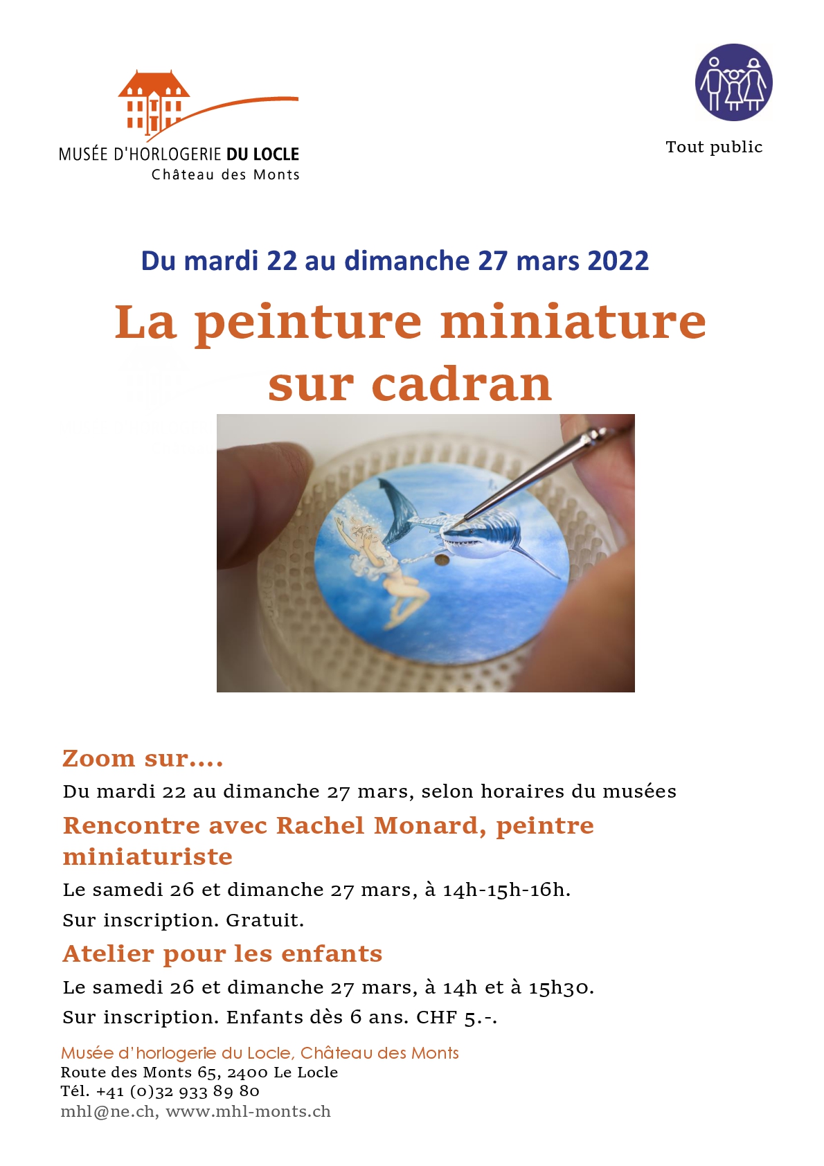 Atelier peinture miniature pour les enfants - Site officiel de la ville ...